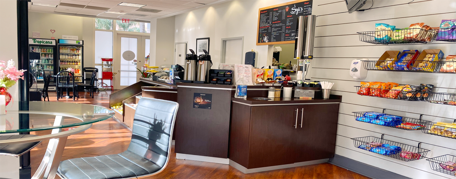 Sofi's Cafe – A cup of coffee brings true happiness.